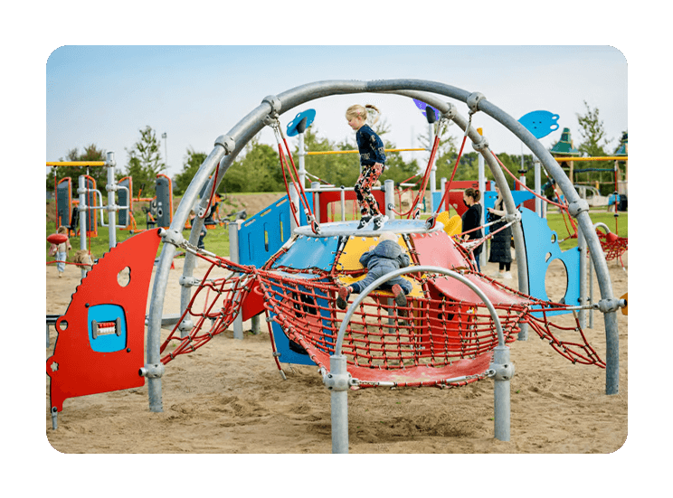 Transforme sus Zonas Recreativas con Kompan - CICADEX Greendex